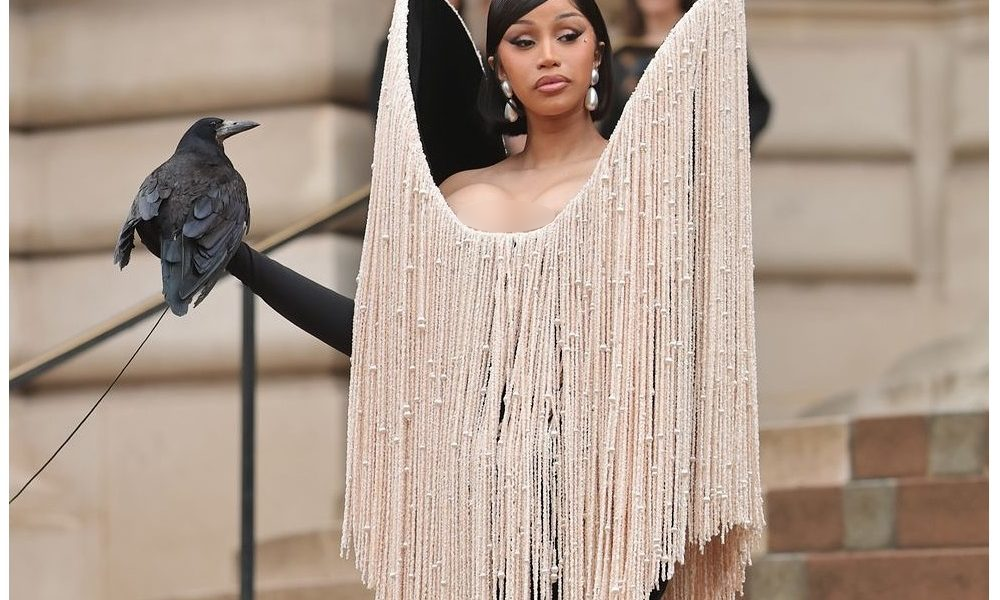 Cardi B Steals the Show at Paris Fashion Week With Signature “Am I the ...